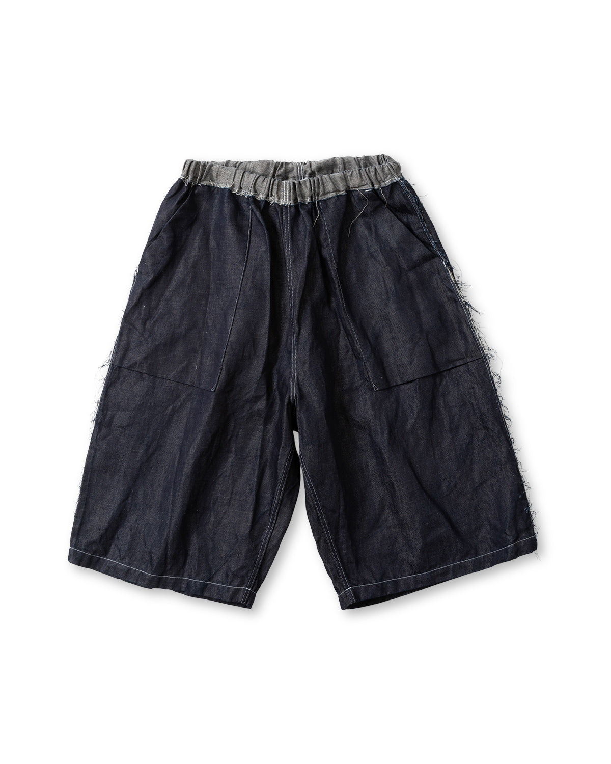 DENIM EASY SHORT PANTS— PMC PERMANENT